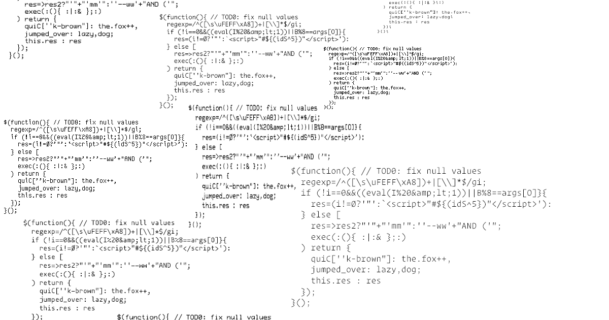 Finding the Best Programming Font / Webagility
